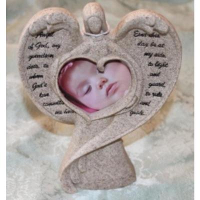 Infants Remembered In Silence (IRIS) - Poetic Guardian Angel Photo Frame